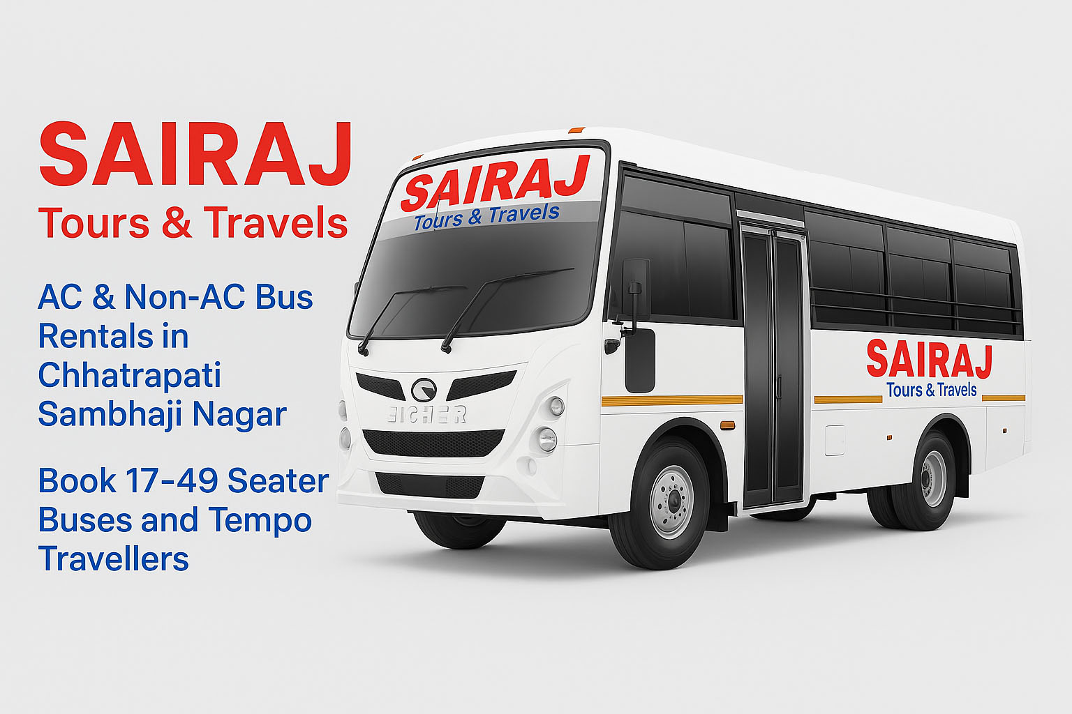 Luxury Bus and Tempo Traveller Rental in Chhatrapati Sambhaji Nagar ...